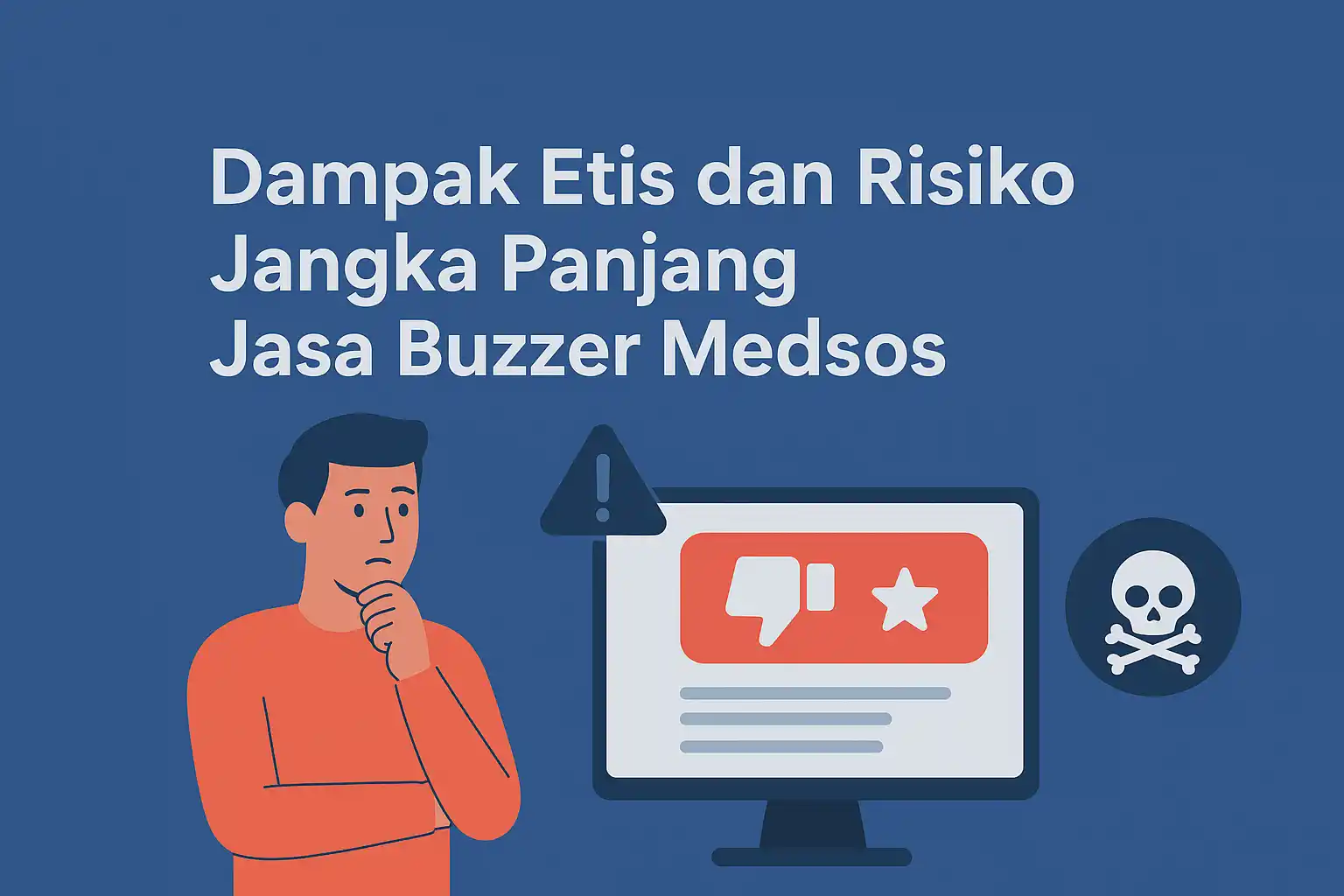 Dampak Etis dan Risiko Jangka Panjang Jasa Buzzer Medsos